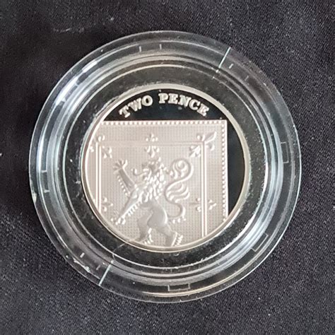 2020 2p Silver Proof Coin In Capsule Crawleycoins