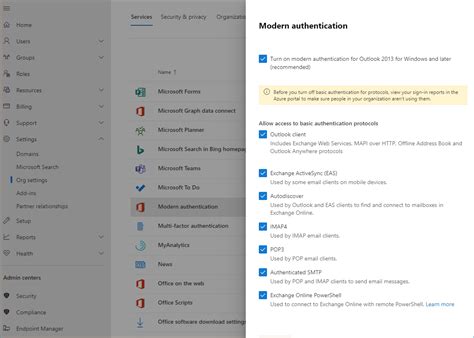 Deprecation Of Basic Authentication In Microsoft 365