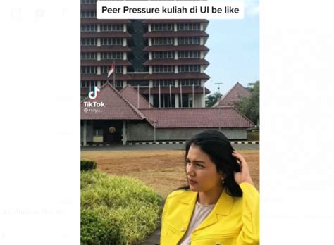 Viral Mahasiswi Cantik Ini Curhat Soal Tekanan Sosial Kuliah Di Ui Okezone Edukasi