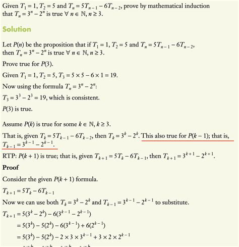 Mathematical Induction Theory Of Mathematical Induction