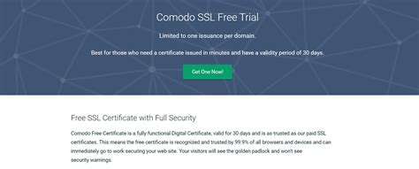 comodo free ssl provides free ssl certificate for your website