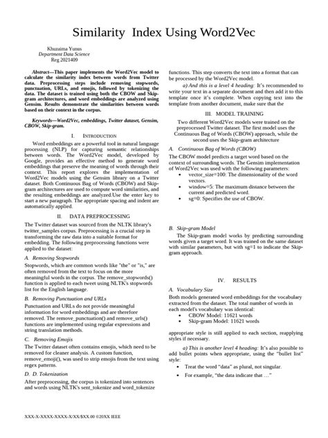 Ieee Paper Format Template Pdf Computer Programming Artificial Intelligence