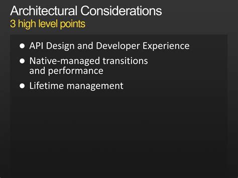 Ppt Managed And Native Code Interoperability Best Practices Powerpoint Presentation Id1296181