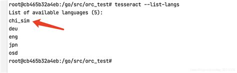 Golang 通过docker 搭建 Ocr识别gosseract Csdn博客