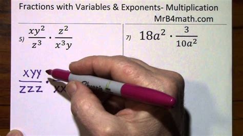 Adding Fractions With Exponents