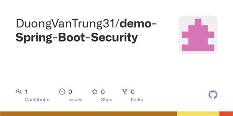 Github Duongvantrung31demo Spring Boot Security