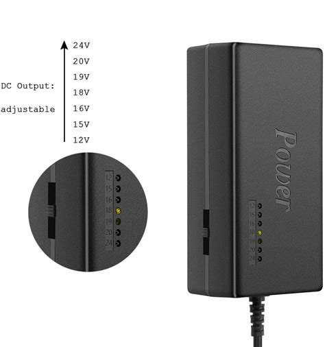 Universal Laptop Adapter 96w Led Oplader Justerbar Grandado