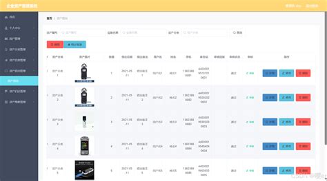 基于springbootvue企业资产管理系统（源码lw讲解部署ppt）资产管理网站源码 Csdn博客