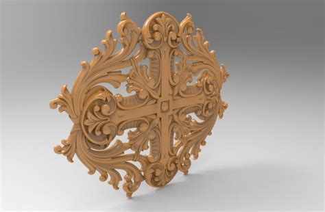 decorative 3d stl model for cnc wood carving stl file arabic cnc