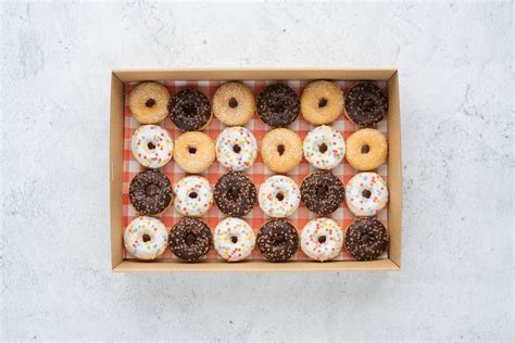 Assorted Mini Donuts Box Of 15