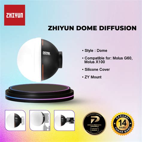 Promo Zhiyun Dome Diffusion Zy Mount For For Zhiyun Molus G60 X100
