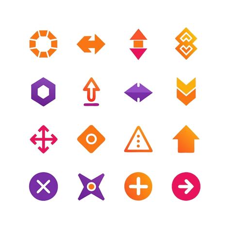 Premium Vector Set Of Arrow Icons