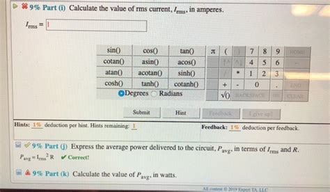 Solved Problem In The Simple AC Circuit Shown On Chegg Com