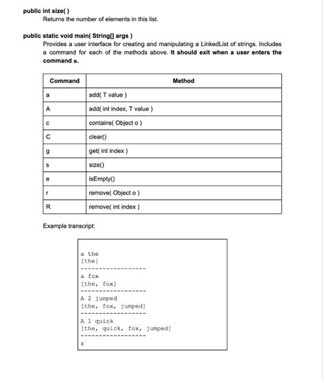 Solved I Need Linkedlistjava Please Help Me Out I Provide