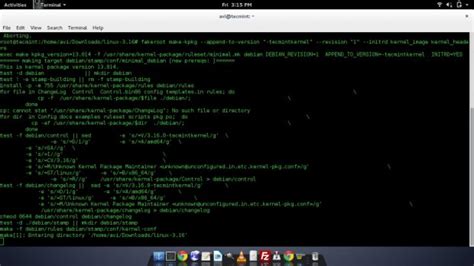 Kernel Released Compile And Install On Debian GNU Linux