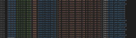Too Many Warning Log In Resource Control · Issue 5945 · Tikv Pd · Github