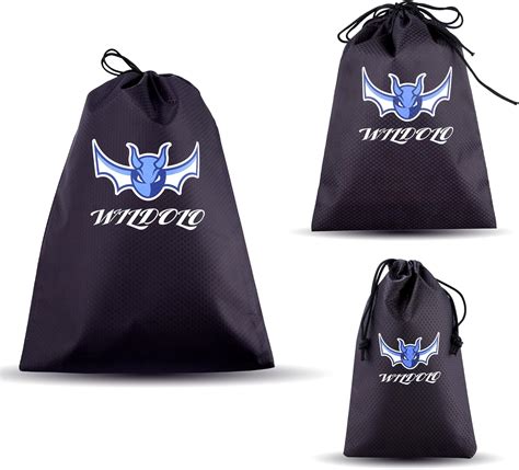 3 Pack Sex Toy Waterproof Drawstring Bags Versatile 3 Size Adult Toy