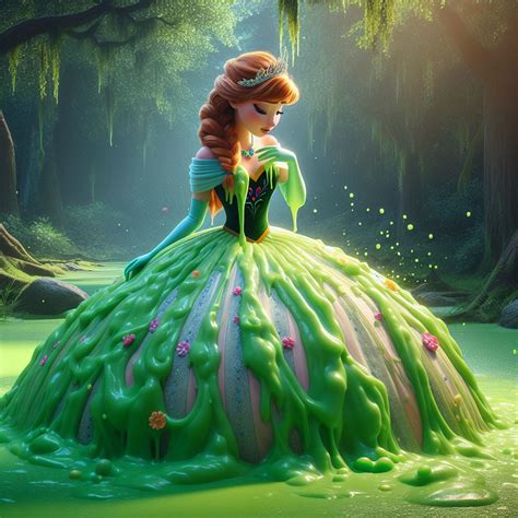 Anna Explores Slime Swamp By Chryslerfire On Deviantart