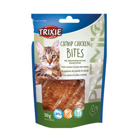 Trixie Catnip Chicken Bites Decs Pets