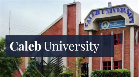 List Of Caleb University Tuition Fee And Courses School Drillers