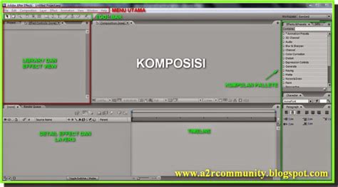 A2r Community Share Tutorial Pengenalan Dasar Dasar Adobe After Effect