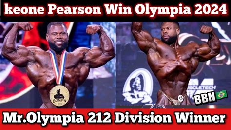 212 Division Mr Olympia Winner Keone Pearson Shaun Clarida Mr Olympia 2024 Live Youtube