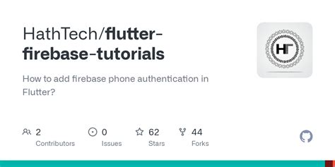 Github Hathtech Flutter Firebase Tutorials How To Add Firebase Phone Authentication In Flutter