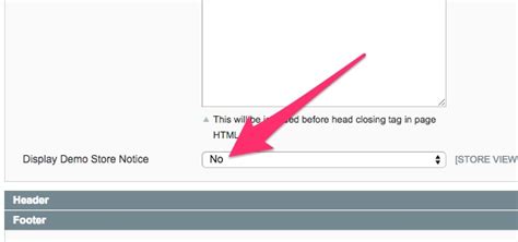 Enabledisable Demo Store Notice In Magento Magento2x