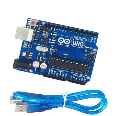 Arduino Uno R3 Original Microcontroller Board For Diy Projects And Lea
