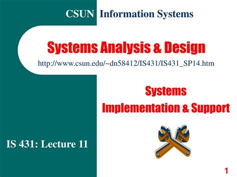 Ppt Systems Analysis And Design Powerpoint Presentation Free Download
