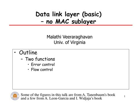 PPT Data Link Layer Basic No MAC Sublayer PowerPoint Presentation ID