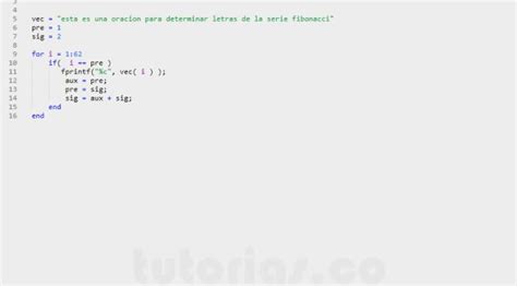 Arrays Matlab Caracteres Fibonacci