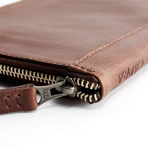 Handmade Passport Holder Wallet · Brown By Capra Leather
