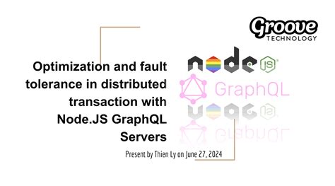 Recap Optimization Fault Tolerance And Distributed Transactions With Nodejs Graphql Servers Tde