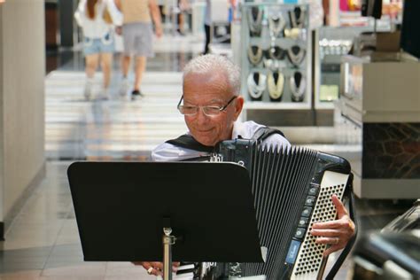 Year Old Accordion Player