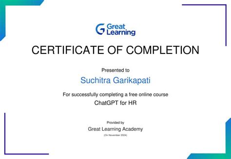 Suchitra Garikapati On Linkedin Chatgpt Hr Ai Greatlearning Nextlink