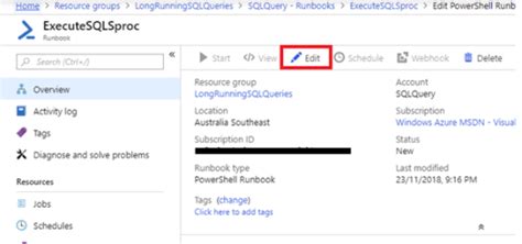 Using Azure Logic App And An Automation Runbook To Execute A Long