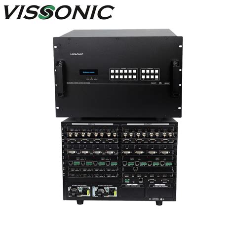 I O Modular Seamless Matrix Switcher With Poc Power Supply Video Matrix And Seamless Matrix