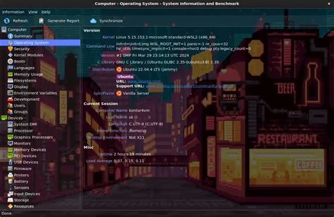 System Information And Benchmark For Linux