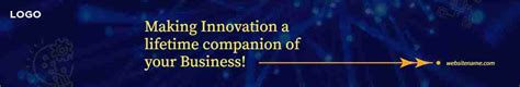 Innovation In Business Linkedin Company Covers Design Templates