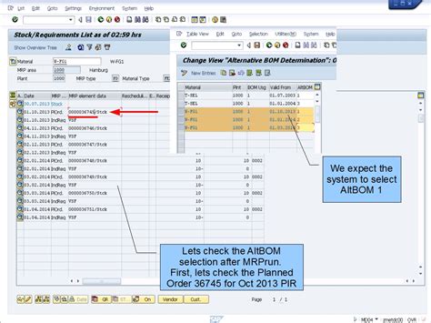 青蛙sap分享 Froggys Sap Sharing Pp Bom Selection Using Alt Bom Explosion