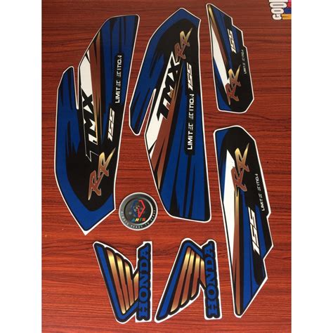 Tmx 155 Decals Rr Designs Customized Motorcycle Decals Laminated