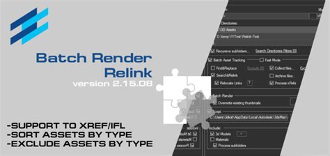 Batch Render Relink V Batch Render Relink News Announcements Kstudio Ds Max