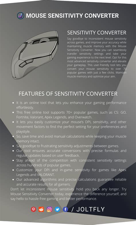 Mouse Sensitivity Converter Joltfly