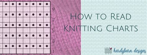 How To Read Knitting Charts Hardybarn Designs