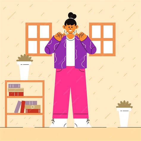 Handgezeichnete Kompliment Illustration Premium Vektor