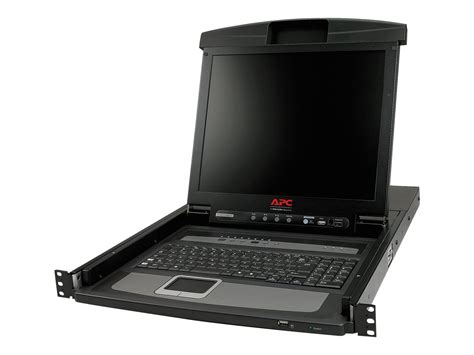 Apc Ap5808 17 Inch Rack Lcd Console With Integrated 8 Port Analog K