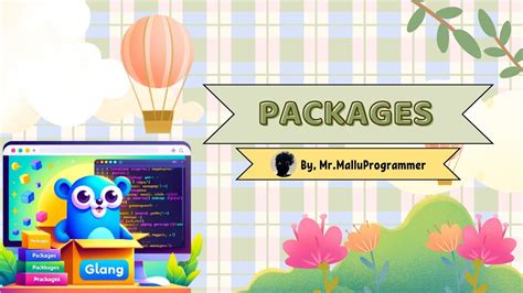 Packages In Golang Malayalam Tutorial Youtube