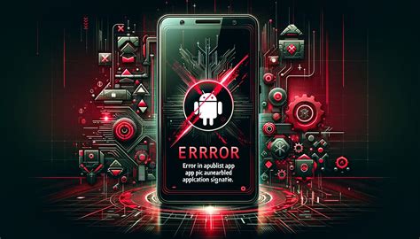 Error In Publishing An Android App Package Due To Unenabled Application