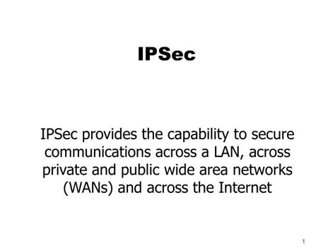 Ppt Ipsec Powerpoint Presentation Free Download Id6192844